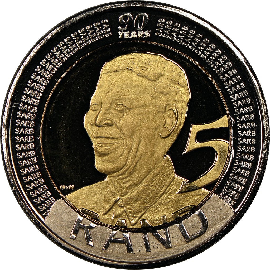 5 Rand 2008 UNC Postzegel En Munten Handel Enibas 5 Rand 2008 UNC Postzegel En Munten Handel Enibas